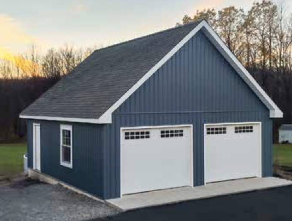 Chalet Garage with Loft - Lancaster PA Shed Builders